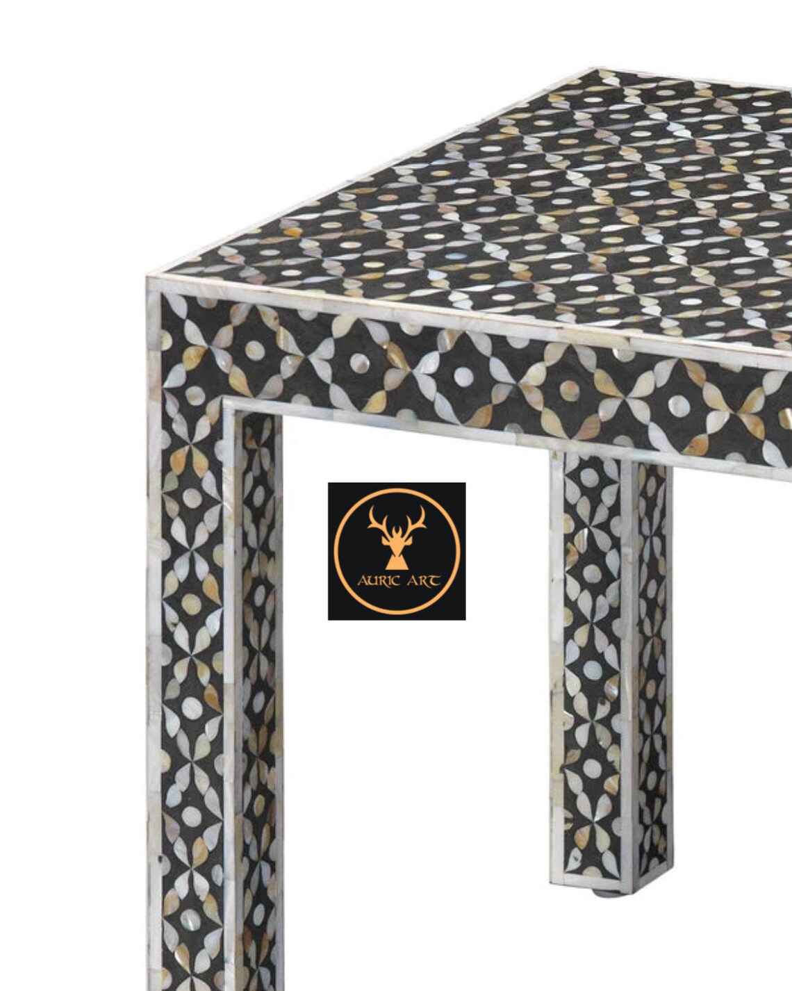 Mother of Pearl Marrakesh Accent Table / Stool / Coffee Table / Home ...