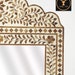Vintage Handmade Teak Wood Inlay Mirror Frame Mehrab Pattern - Etsy