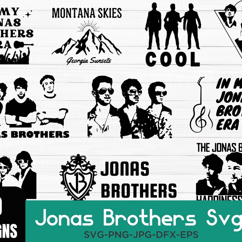Jonas Brother Png Design - Etsy UK