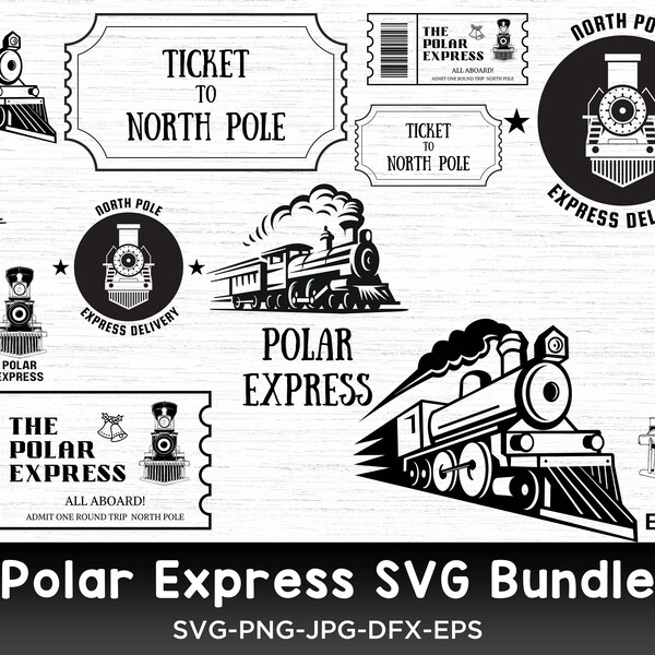 Polar Express Font - Etsy
