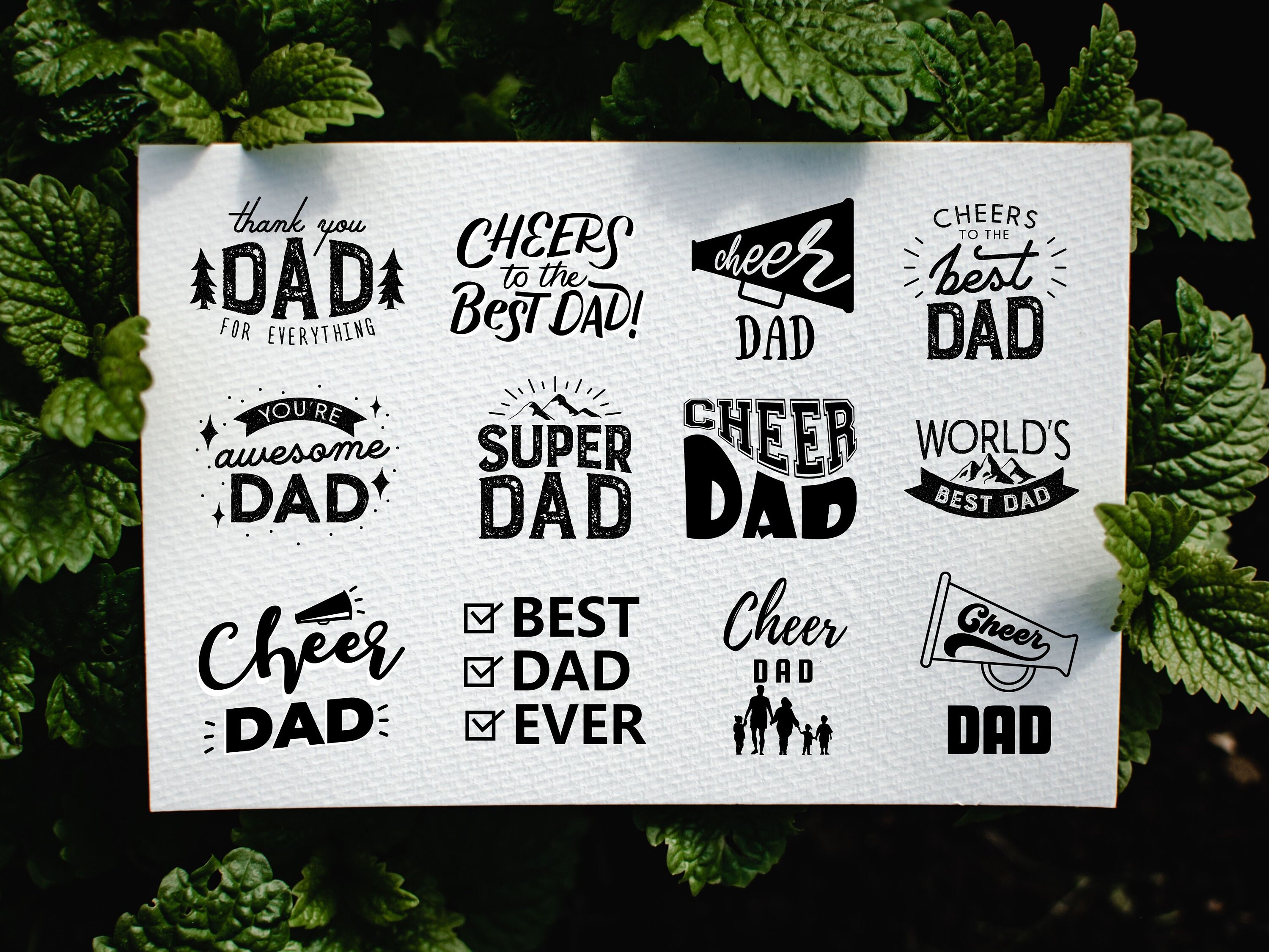 Cheer Dad Svg Bundle Cheer Dad SVG Cheer Dad PNG - Etsy