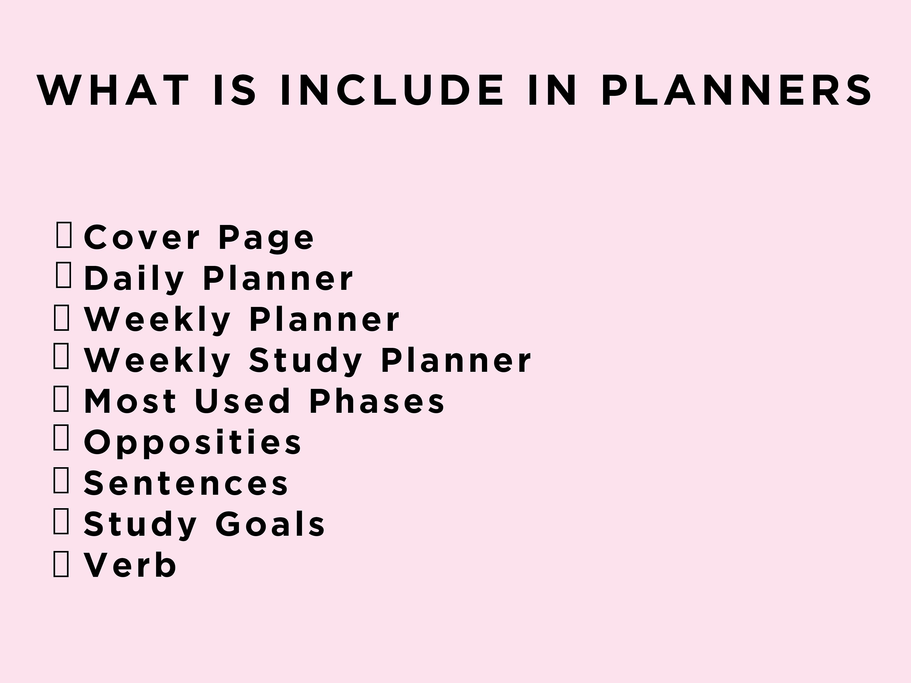 Printable Language Study Planner, Language Study Journal, Language ...