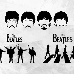 The Beatles SVG Bundle, the Beatles Svg, the Beatles Png, Music SVG Svg ...