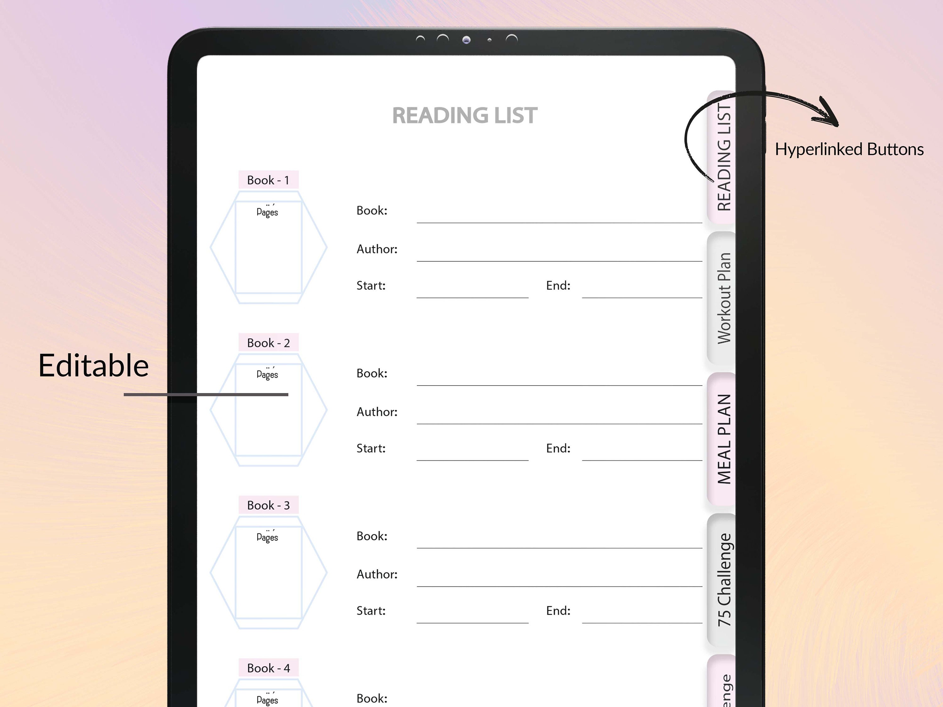 Editable 75 SOFT Challenge, Printable 75 SOFT Challenge, 75soft ...