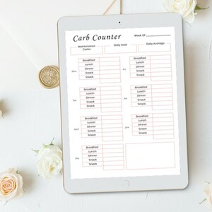 Carb Counter, Carb Counting, Carb Tracker, Keto Diet Tracker, Diet Log ...
