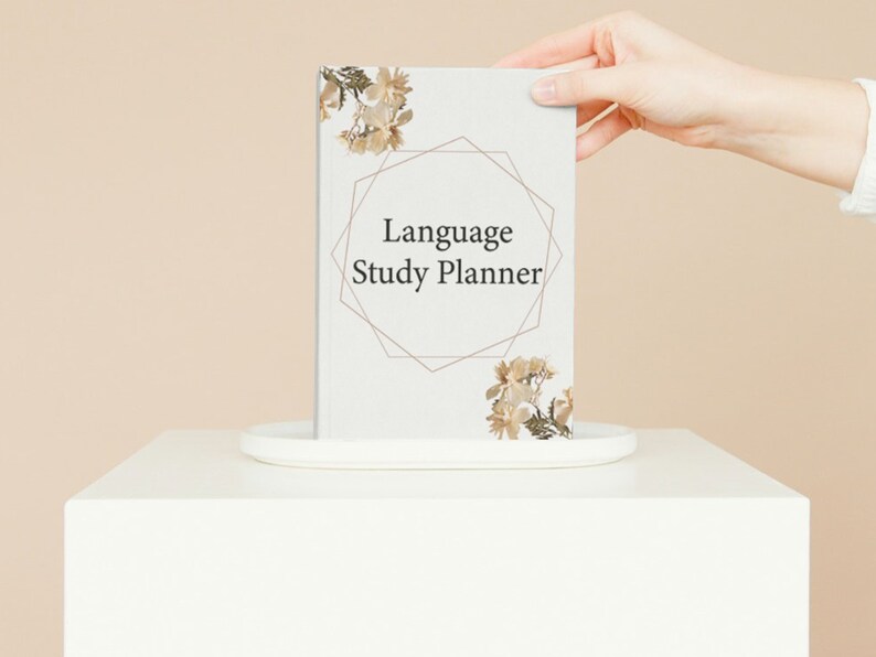 Printable Language Study Planner, Language Study Journal, Language ...