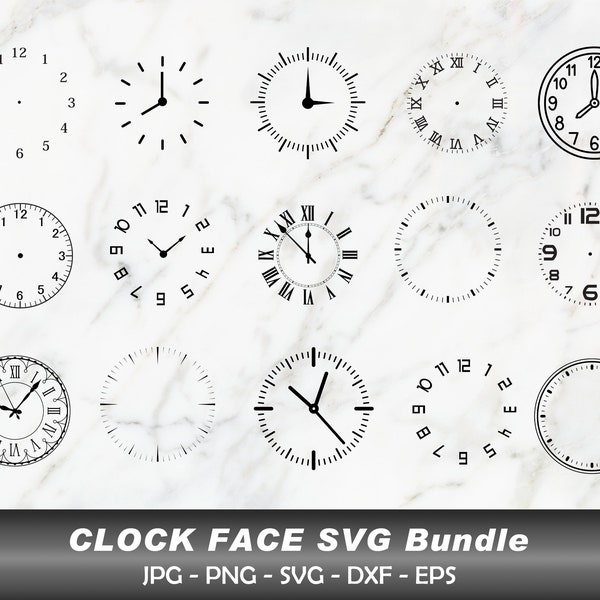 Svg Clock Face - Etsy