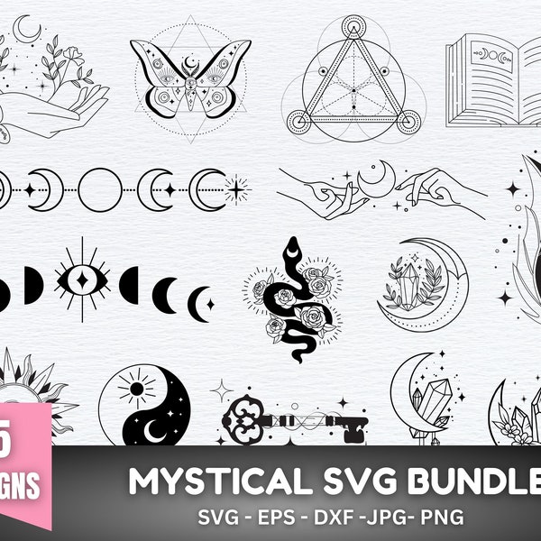 Mystical Clipart - Etsy