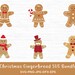 Gingerbread Man Png, Gingerbread Clipart, Winter Clipart, Cute ...