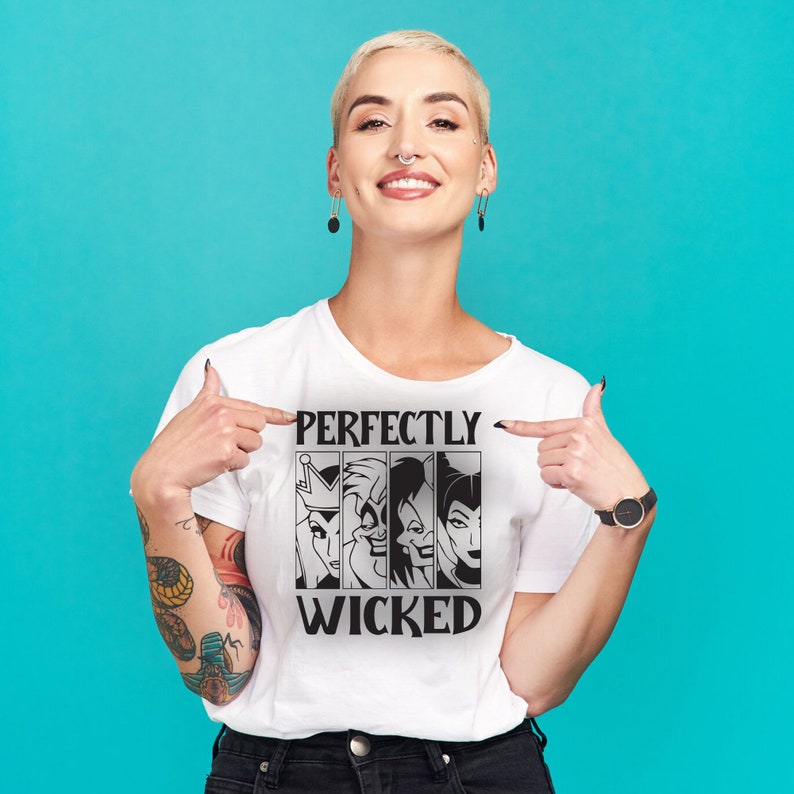 Perfectly Wicked Svg, Villains Wicked Svg, Villains Svg, Villains ...
