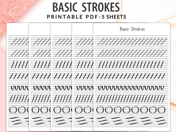 Strokes worksheet store