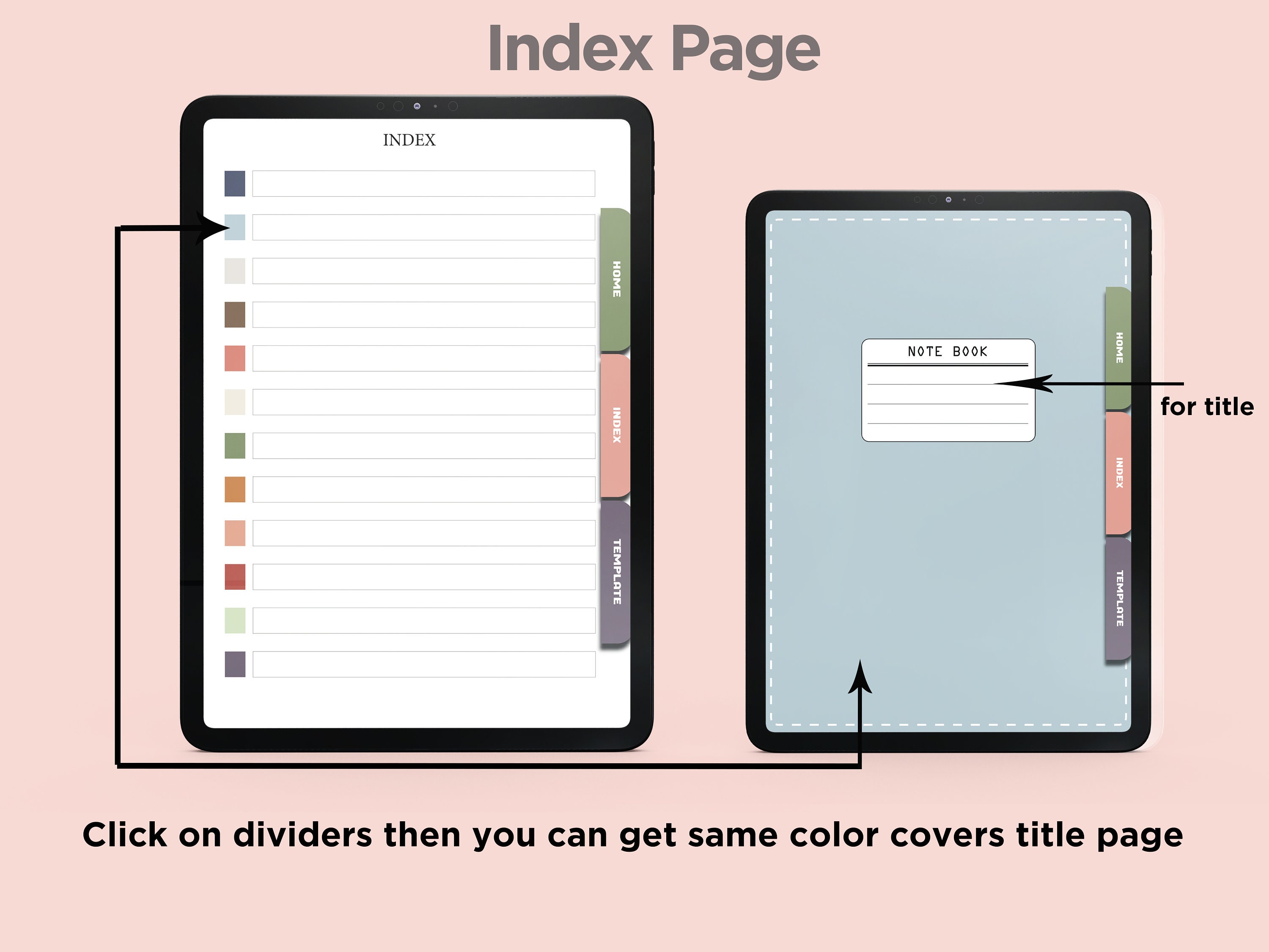 Digital Note Taking Goodnotes Notability Template, Color Paper ...