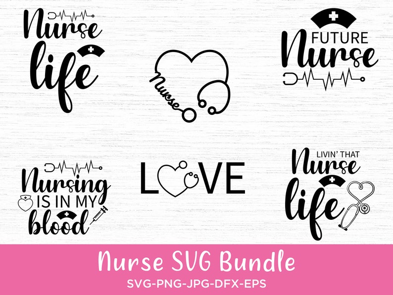 Nurse Svg Bundle, Medical Svg Bundle, Doctor Svg Bundle, Nurse Svg ...