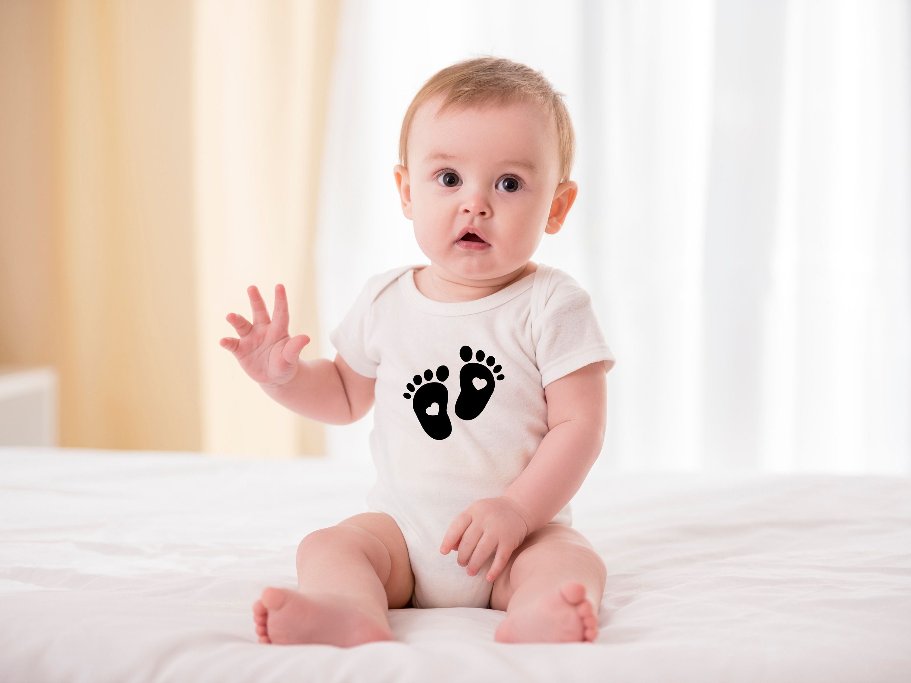 Baby Footprint Svg Bundle Baby Feet SVG Foot Prints Png Bundle Feet Svg ...