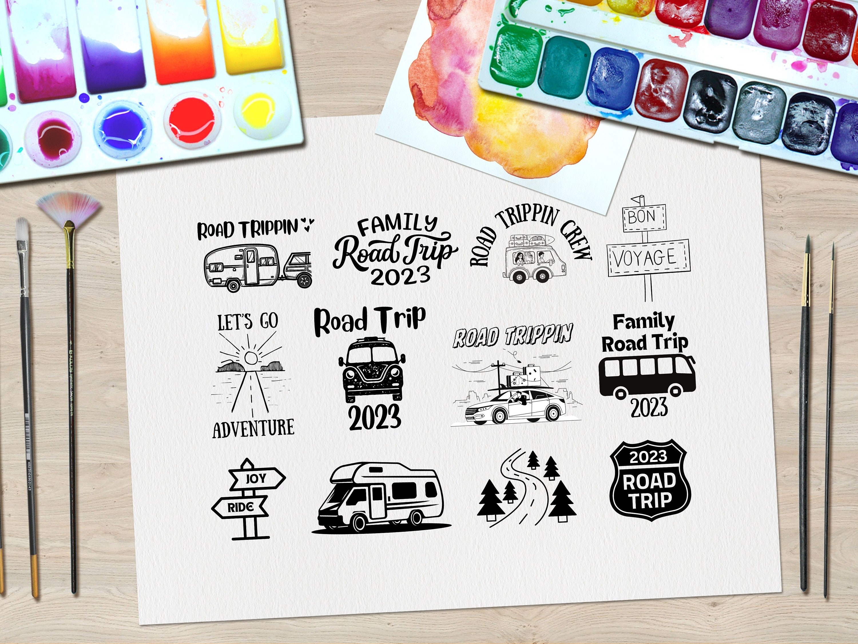 Road Trip Svg Bundle, Road Trip Svg, Girls Trip Svg, Road Trip Png ...