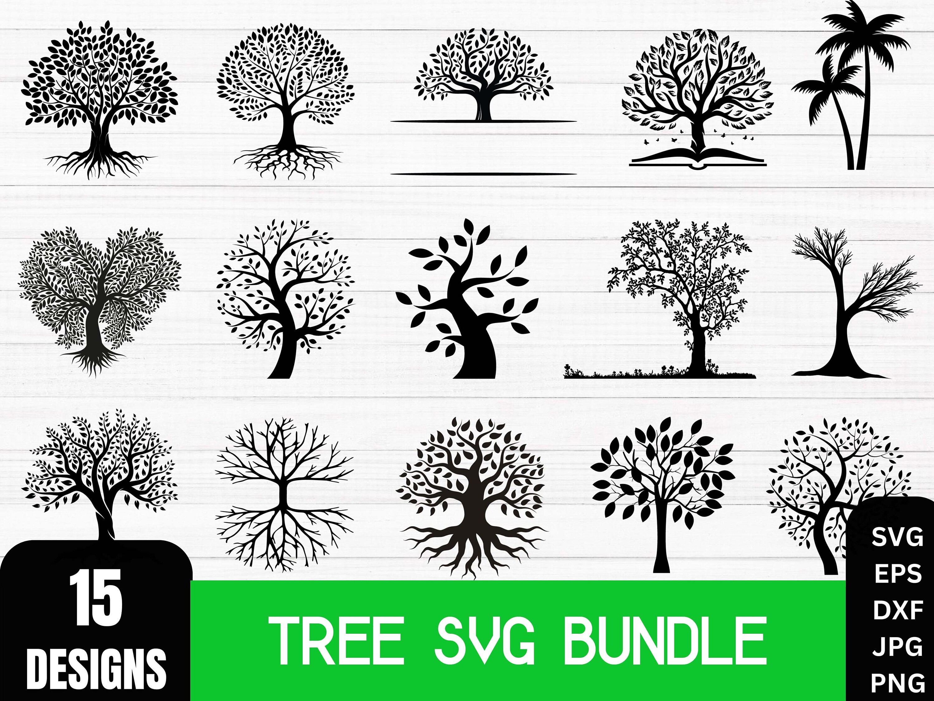Tree Svg Bundle, Family Tree Svg Bundle, Tree Roots Svg, Our Roots SVG, Family Svg, Tree of Life ...