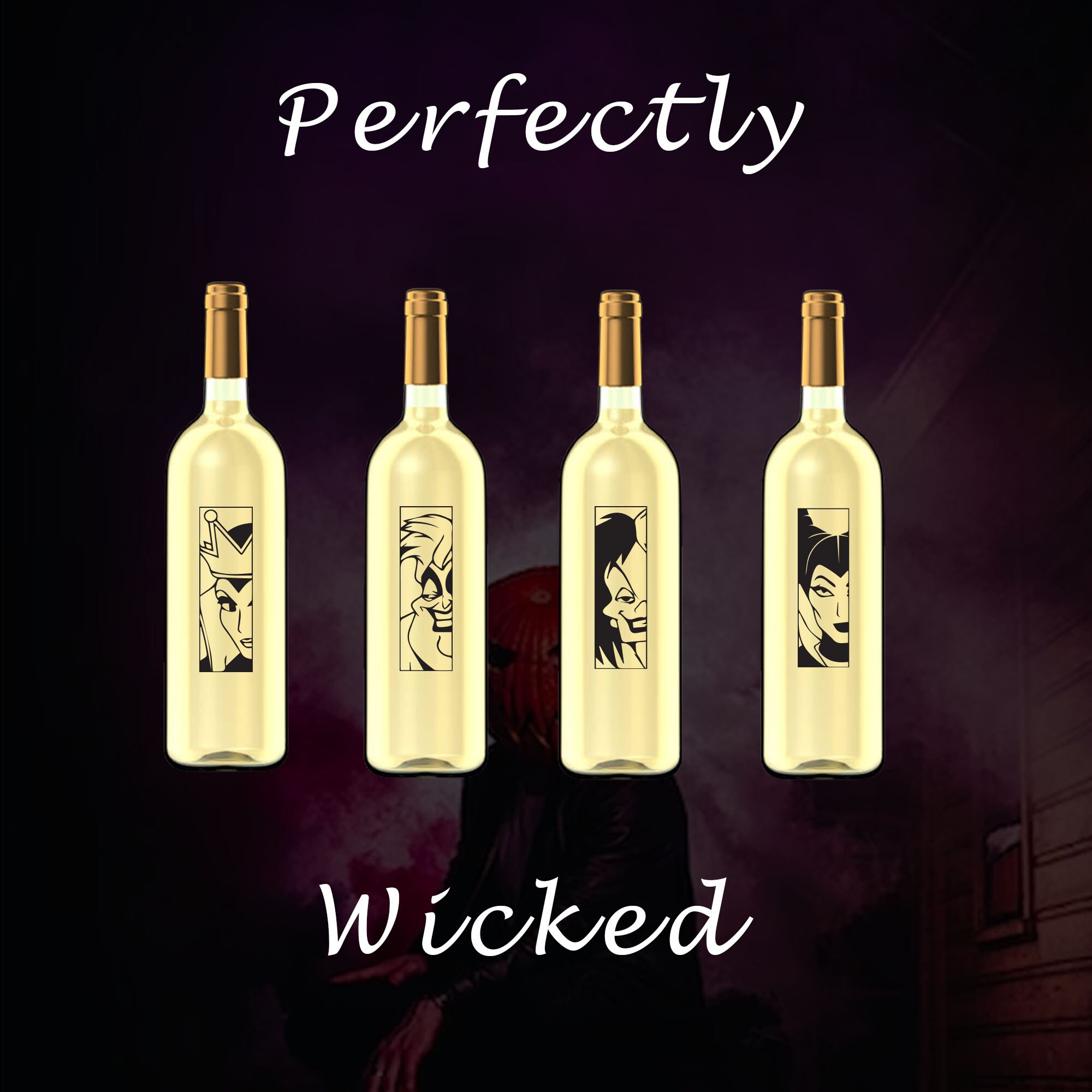 Perfectly Wicked Svg, Villains Wicked Svg, Villains Svg, Villains ...