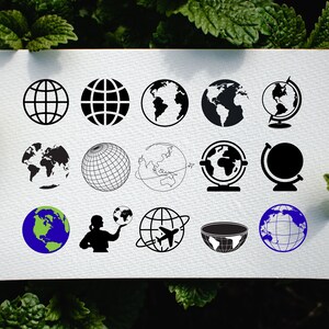 Globe Svg Bundle, Globe Svg, Earth Svg, Snow Globe Svg, World Svg ...