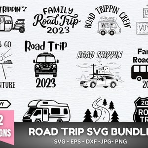 Road Trip Svg Bundle, Road Trip Svg, Girls Trip Svg, Road Trip Png ...
