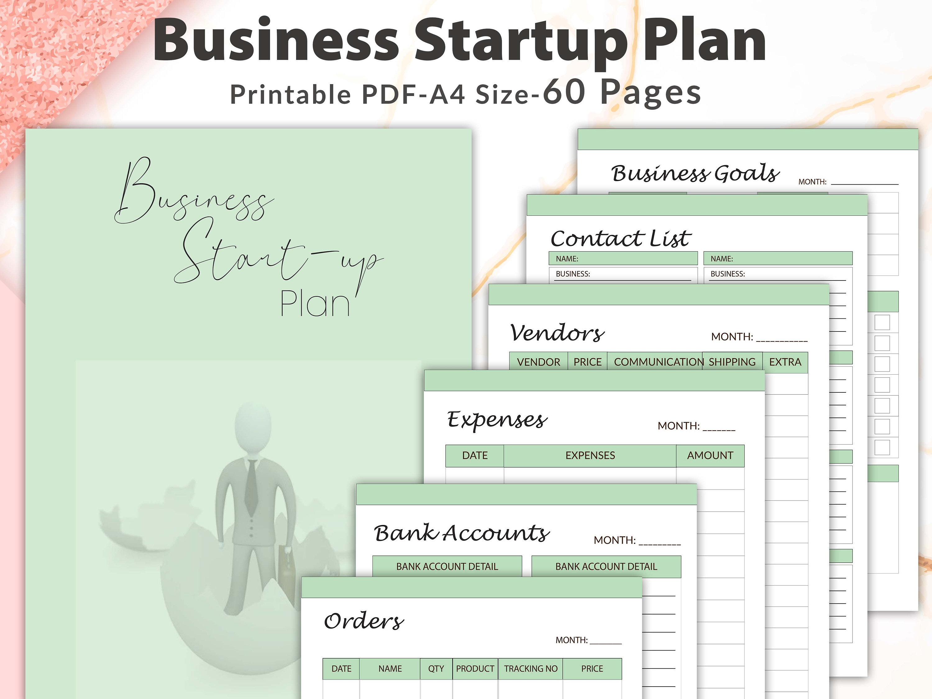 Printable Business Startup, Business Startup Checklist, Business ...