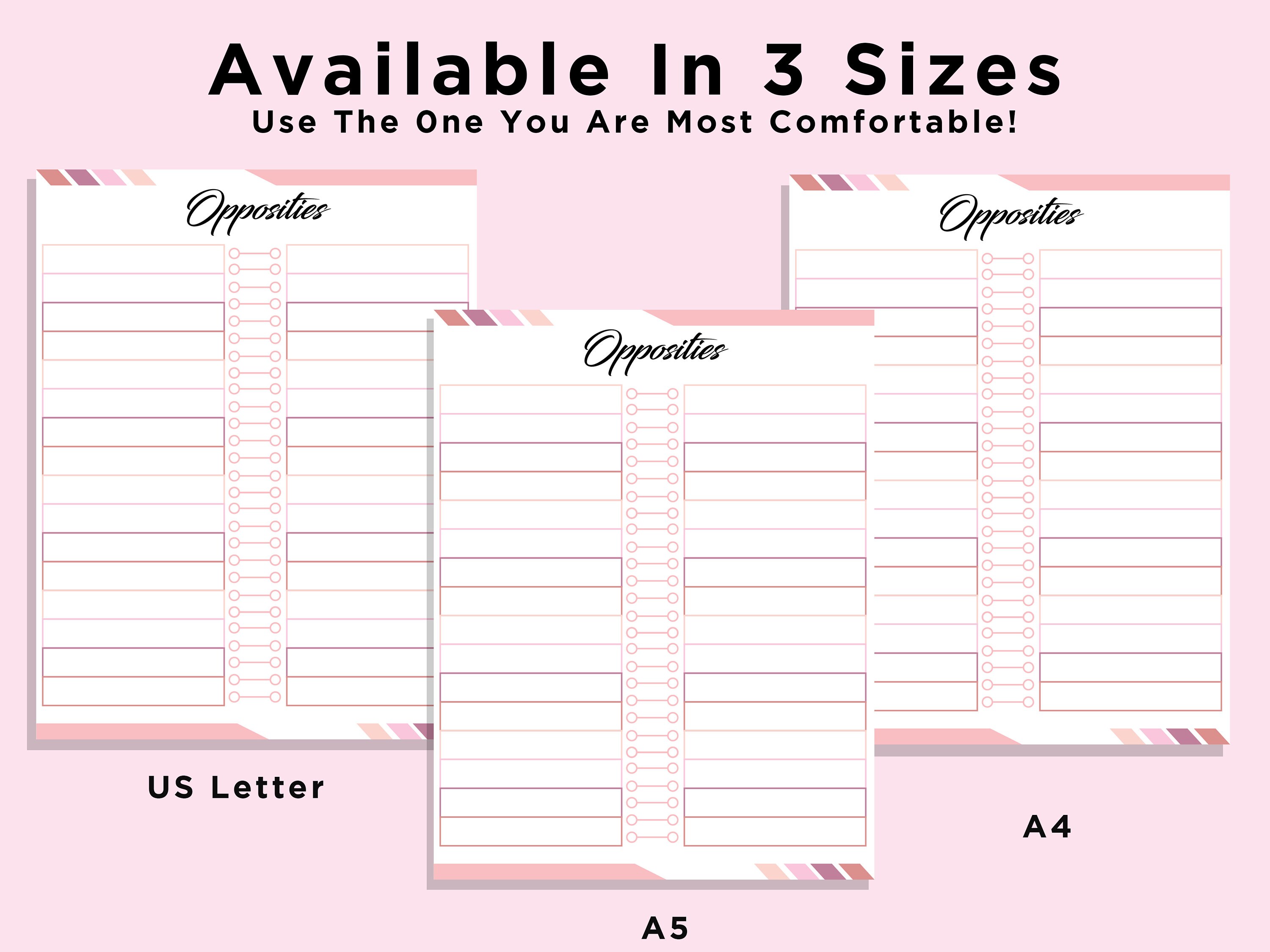 Printable Language Study Planner, Language Study Journal, Language ...