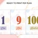 Printable Number Flashcards 1-100, Numbers Flashcards, Learn to Count ...