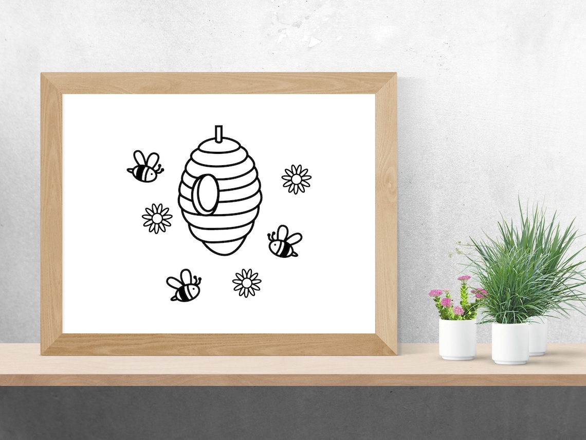 Bee Svg Bundle Bee Svg Bee Png File Honeybee SVG Queen Bee Svg - Etsy