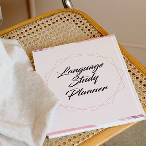 Printable Language Study Planner, Language Study Journal, Language ...