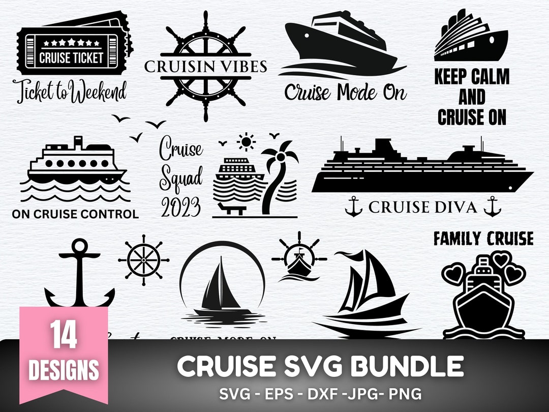 Cruise Svg Bundle, Cruise Ship Svg, Cruise Shirts Svg, Boat Svg, Cruise ...