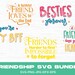 Best Friend Svg Bundle Friendship Svg Bundle Friends Svg - Etsy