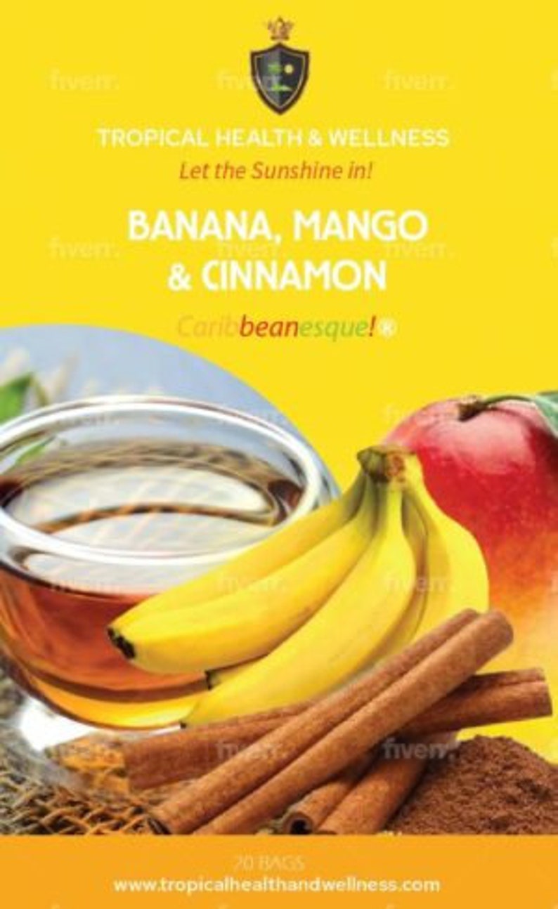 Banana, Mango & Cinnamon T-BAGS - Etsy