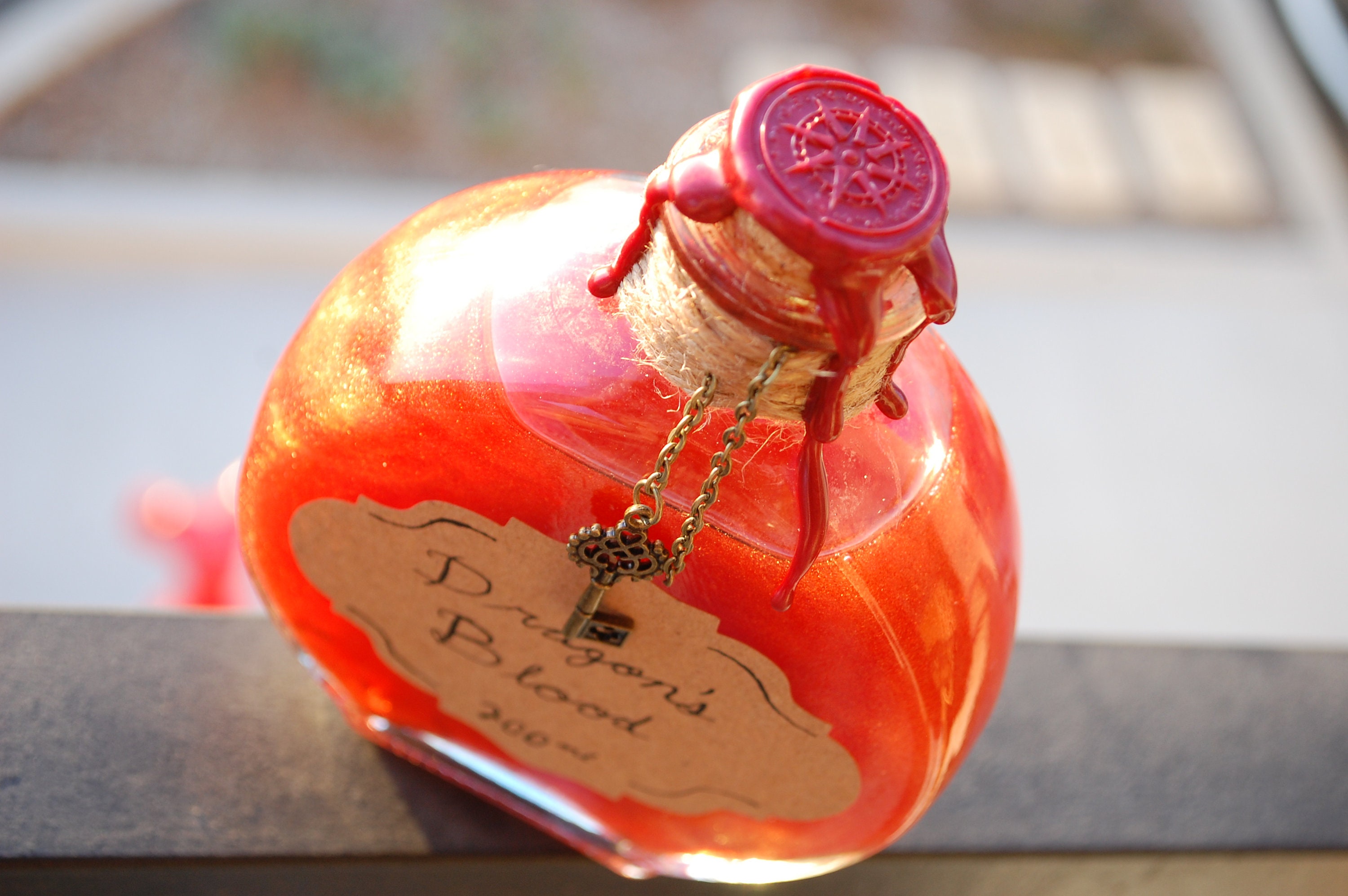 Decorative Swirling Potion: dragon's Blood Fantasy World Decor ...