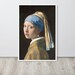 Girl With a Pearl Earring, Oil Painting in 1665 by Dutch Artist ...