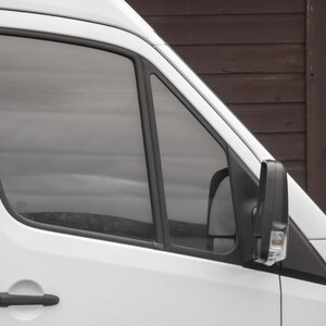 Mercedes Sprinter Campervan Magnetic Window Covers Insulated Drivers ...