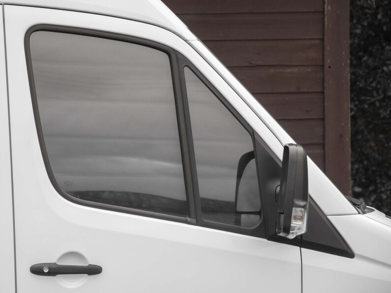Mercedes Sprinter Campervan Magnetic Window Covers Insulated Drivers ...