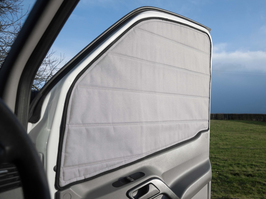Mercedes Sprinter Campervan Magnetic Window Covers Insulated Drivers ...