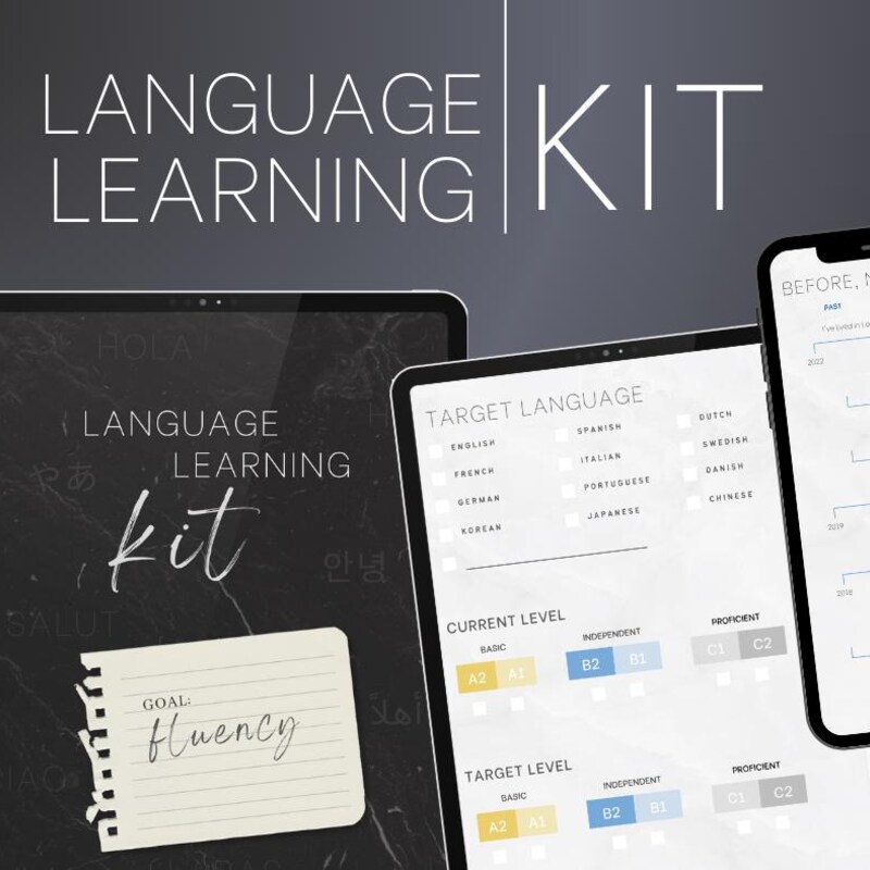 Language Learning - Etsy