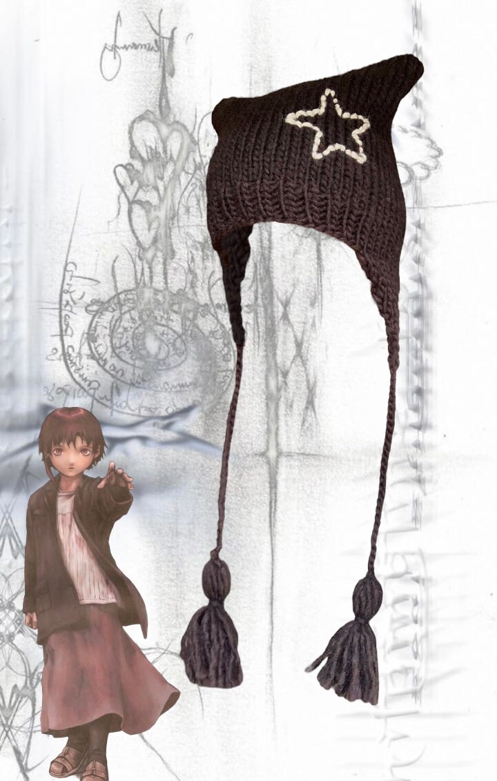 Lain Ear Flap Neko Beanie cat Ears - Etsy