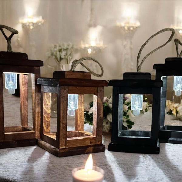 Solar Lanterns - Etsy