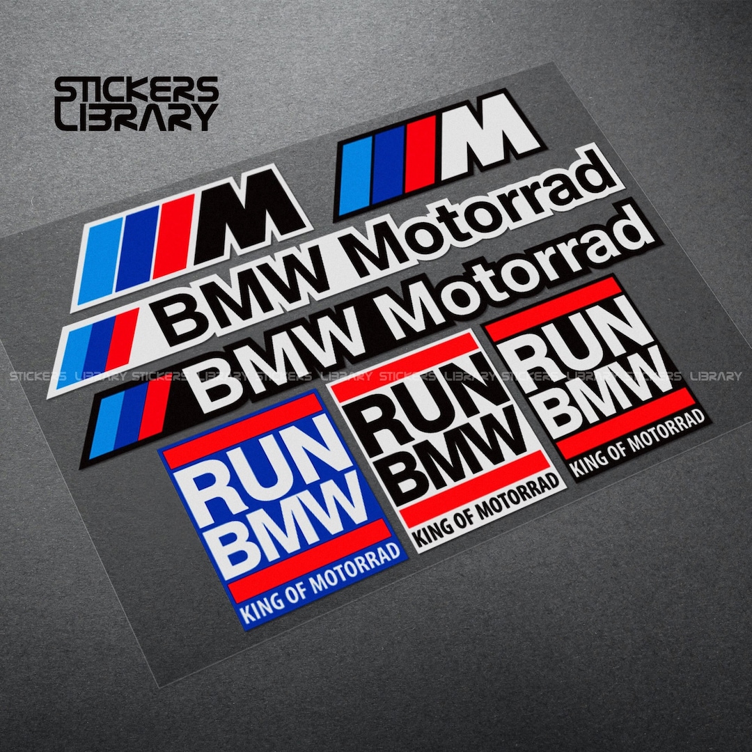 Motorcycle Car Stickers Bmw Motorrad Decals PVC Material - Etsy Australia