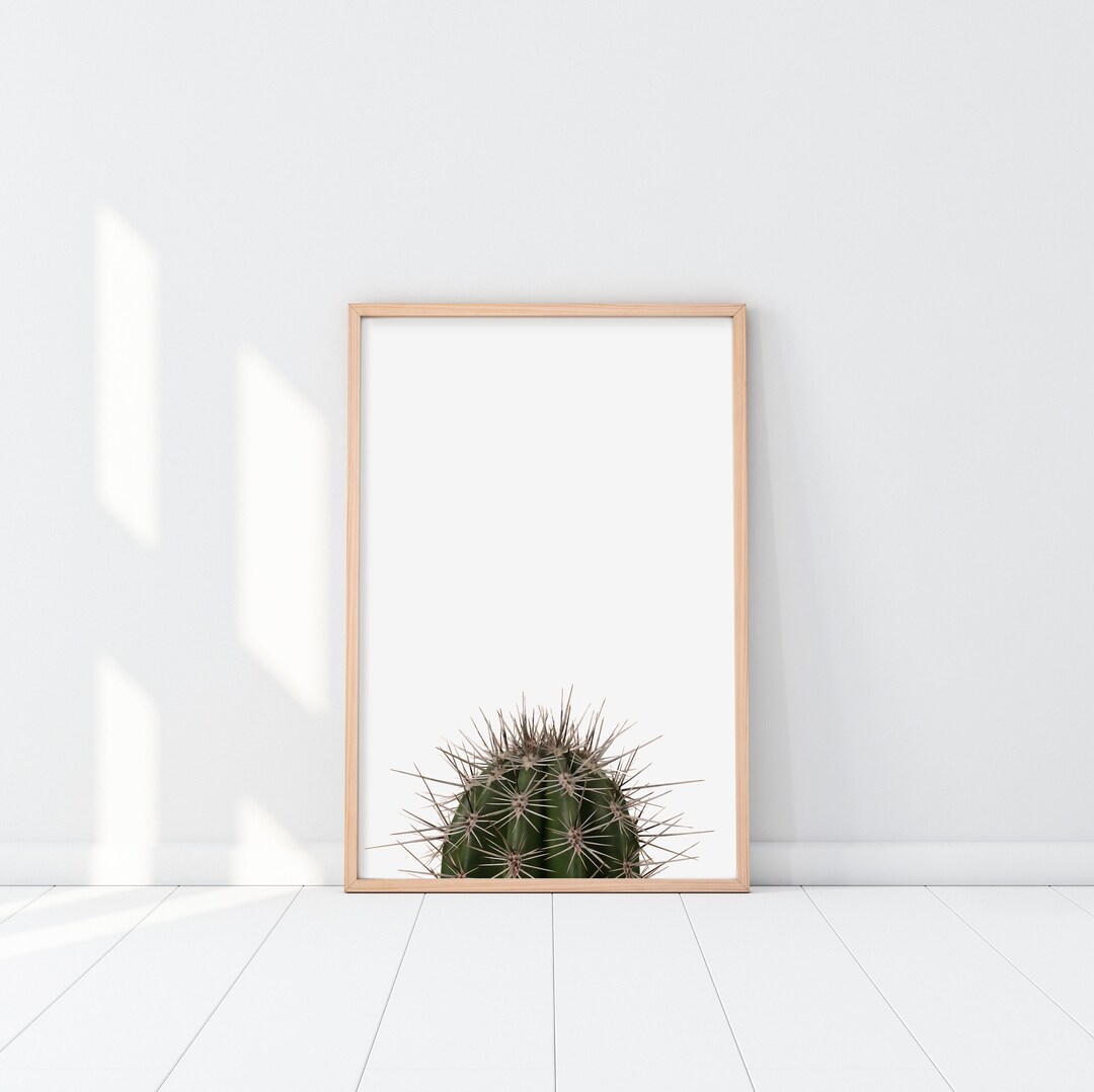 Cactus Poster Succulent Printable Wall Art Botanical - Etsy
