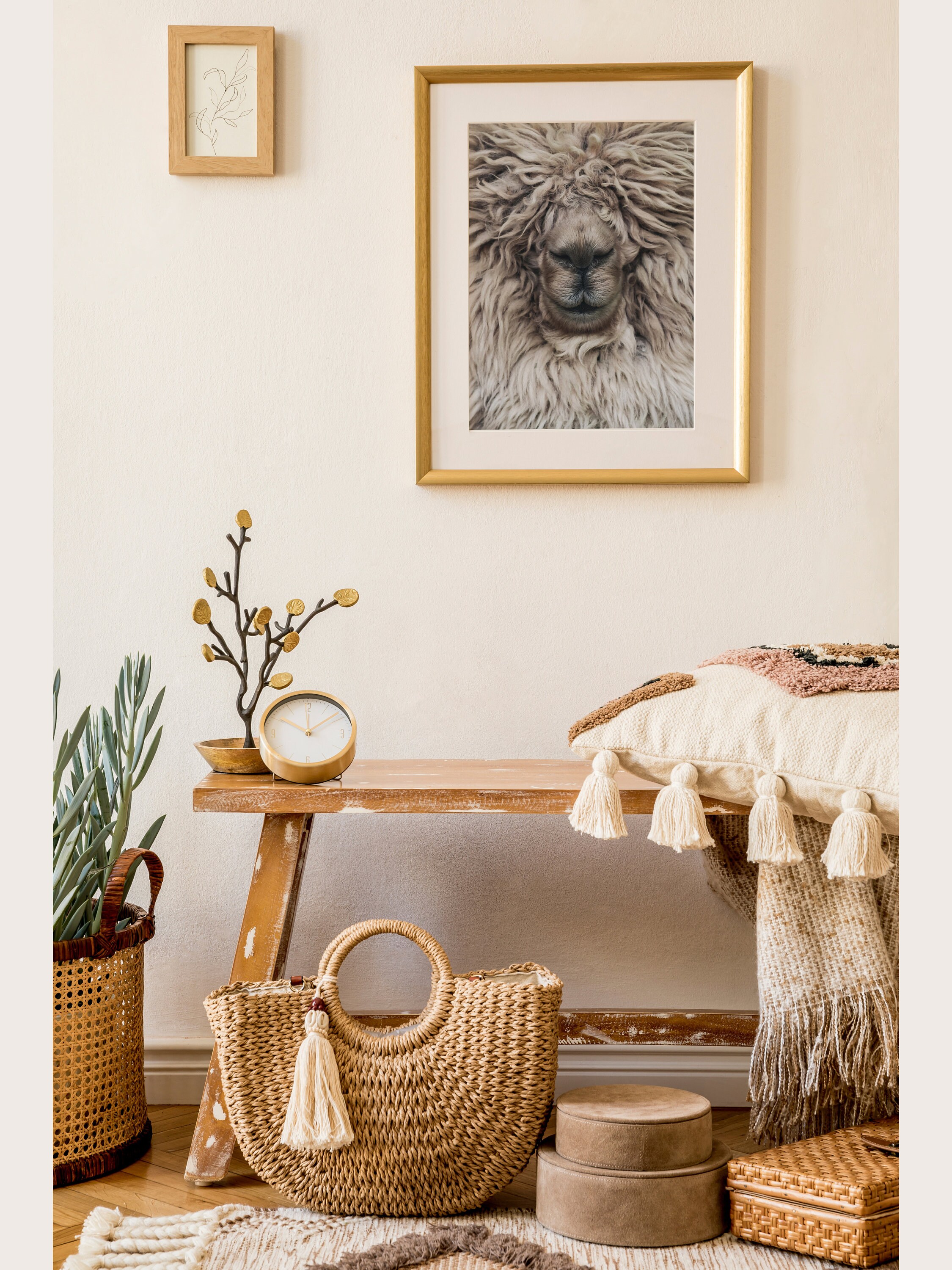 Alpaca Poster Animal Face Photography Lama Portrait Printable Nursery ...