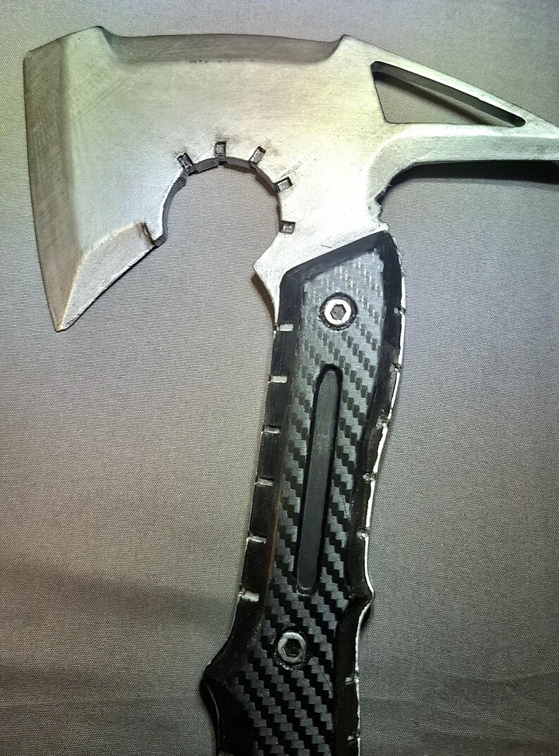Resident Evil Leon Tomahawk Prop| Tactical Hatchet Replica - Etsy