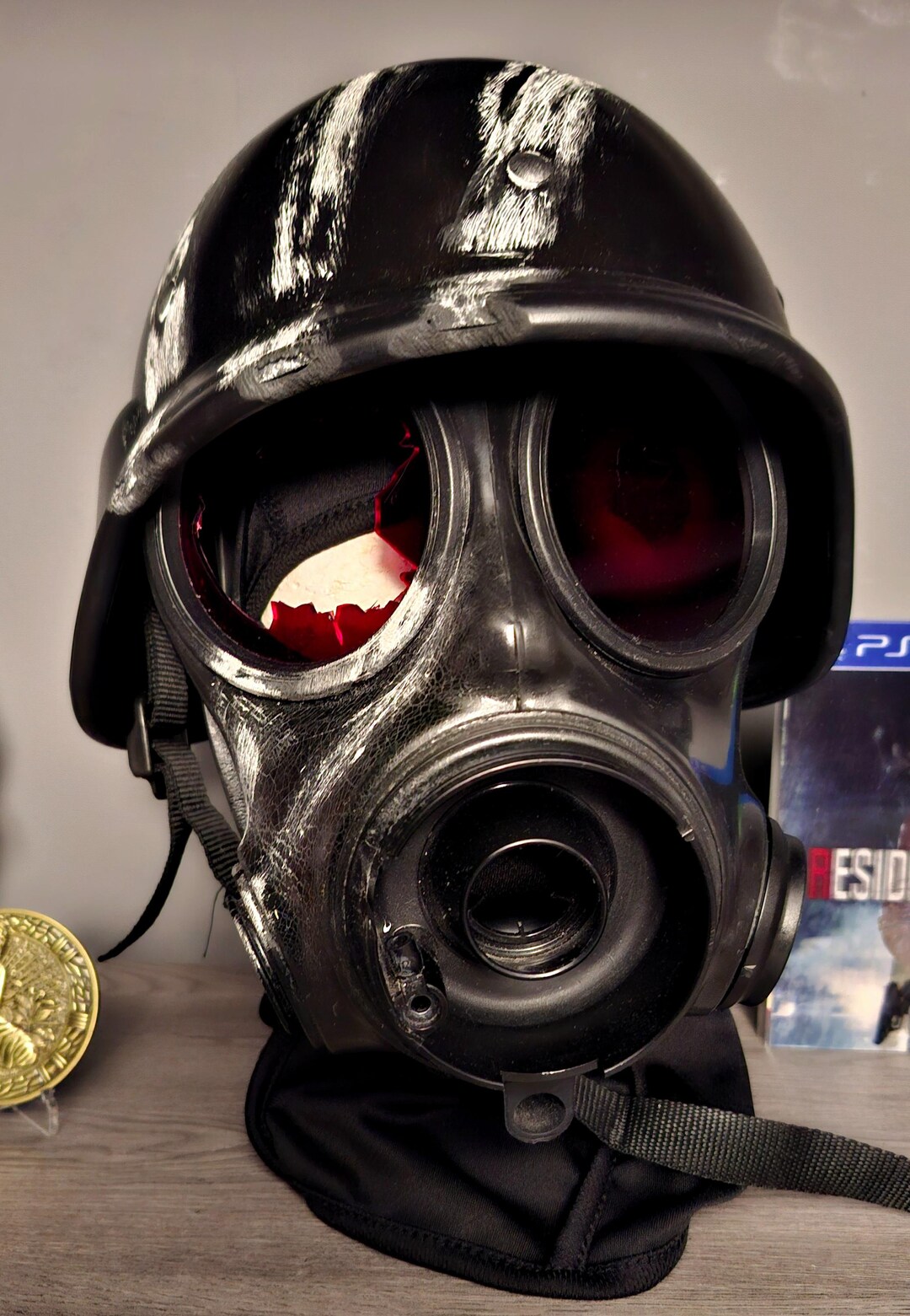 Resident Evil Ghost Mask & Helmet - Etsy