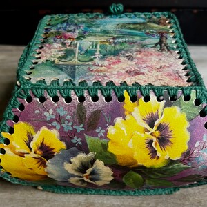 Vintage Handmade Birthday Card Box - Etsy