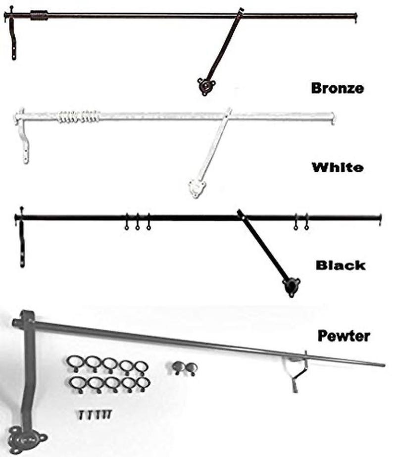 Bronze Portiere Rod - Etsy