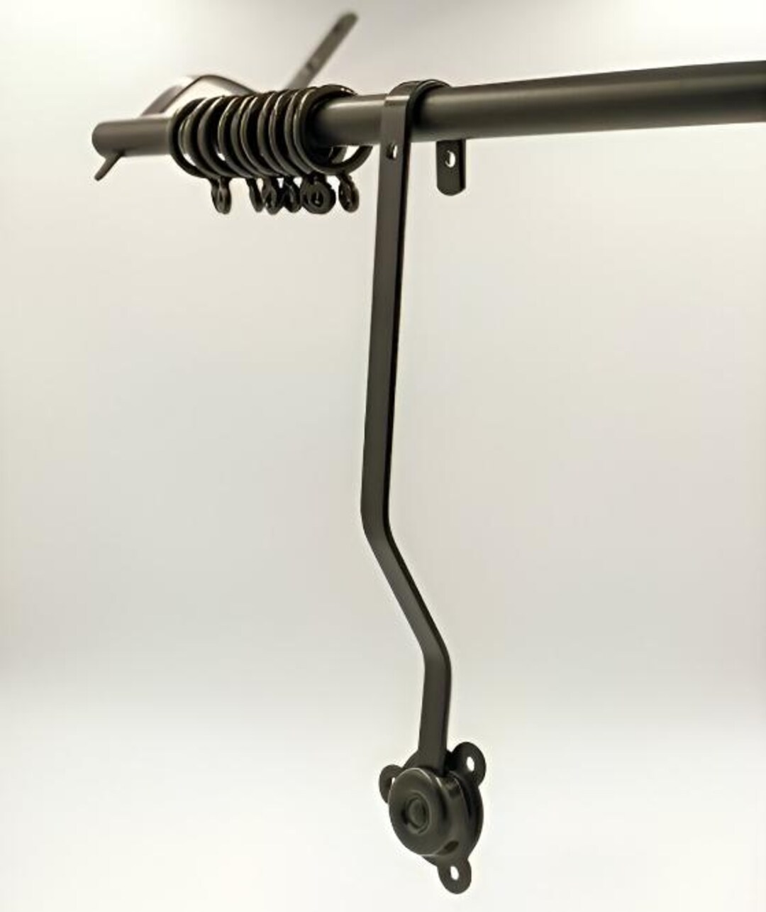 Black Portiere Rod - Etsy