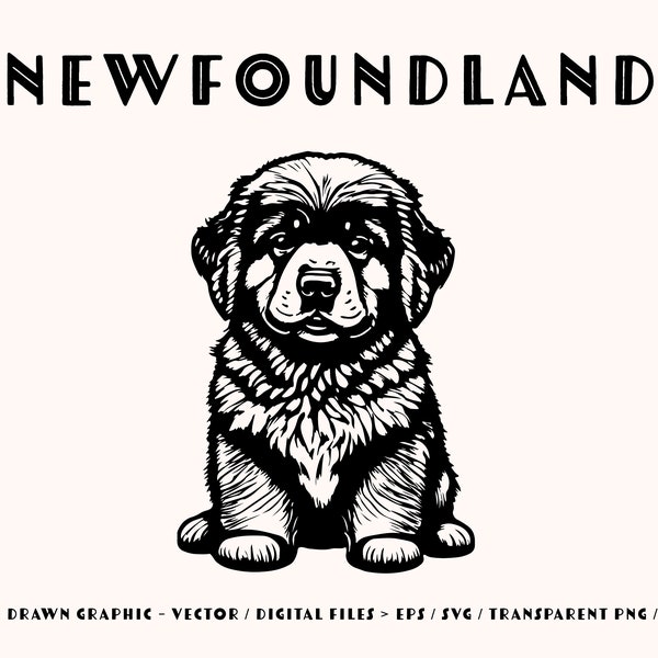 Newfie File Svg - Etsy