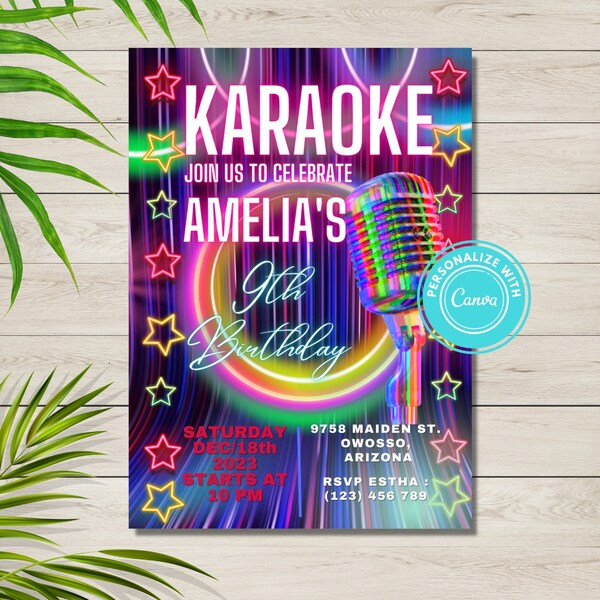 Music Invitations - Etsy