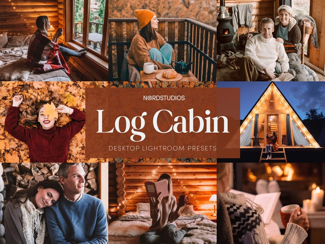 11 Desktop Lightroom Presets Log Cabin Autumn Fall Season Instagram ...